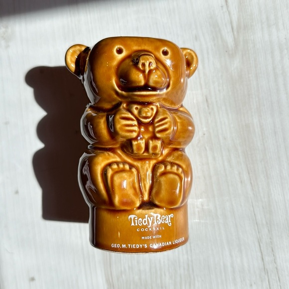 Dining | Vintage Ceramic Teddy Bear Cocktail Tumbler | Poshmark